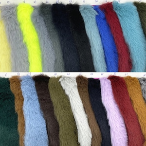 Fuzzy Faux Fur Fabric,lime Green Rabbit Fur,fun Fur for DIY Craft ...