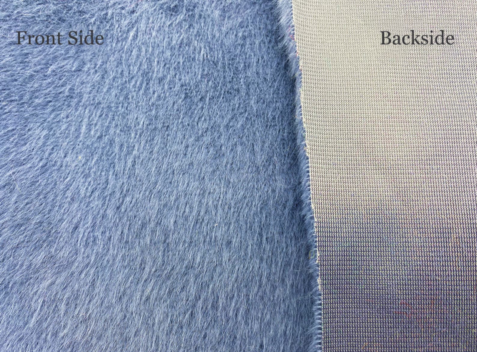 Faux Minky Fur,royal Blue Faux Fur Fabric,ultra Soft Furry Fursuit ...