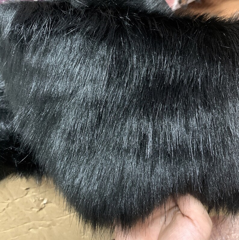 Furry Faux Fur Fabric, Lilac Faux Fox Fur, Colorful Fun Fur for DIY ...