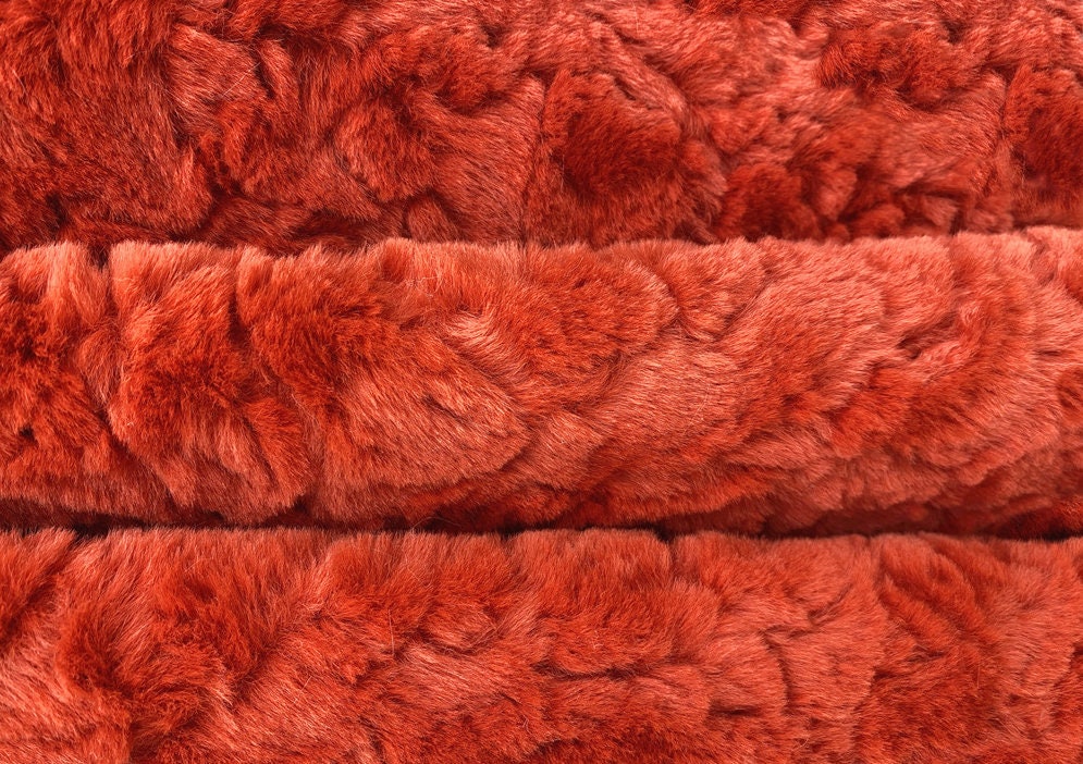 Fluffy Rabbit Minky Plush Faux Fur Fabric, Fake Fur for DIY Crafts ...