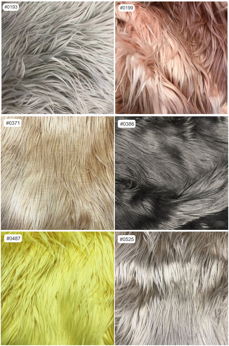 Shaggy Fur,long Pile Fluffy Fur Fabric for Fursuit Cosplay Costumes DIY ...