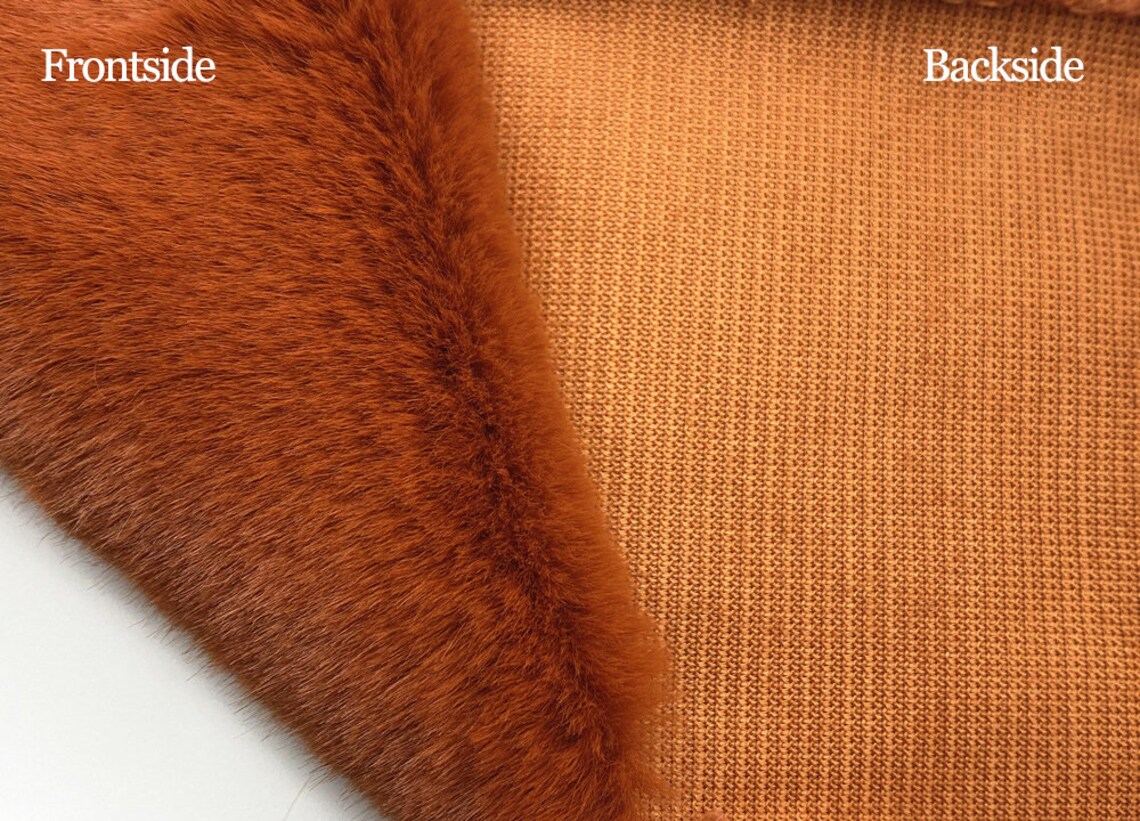 Fuzzy Faux Fur Fabricbaby Pink Rabbit Furfun Fur for DIY - Etsy