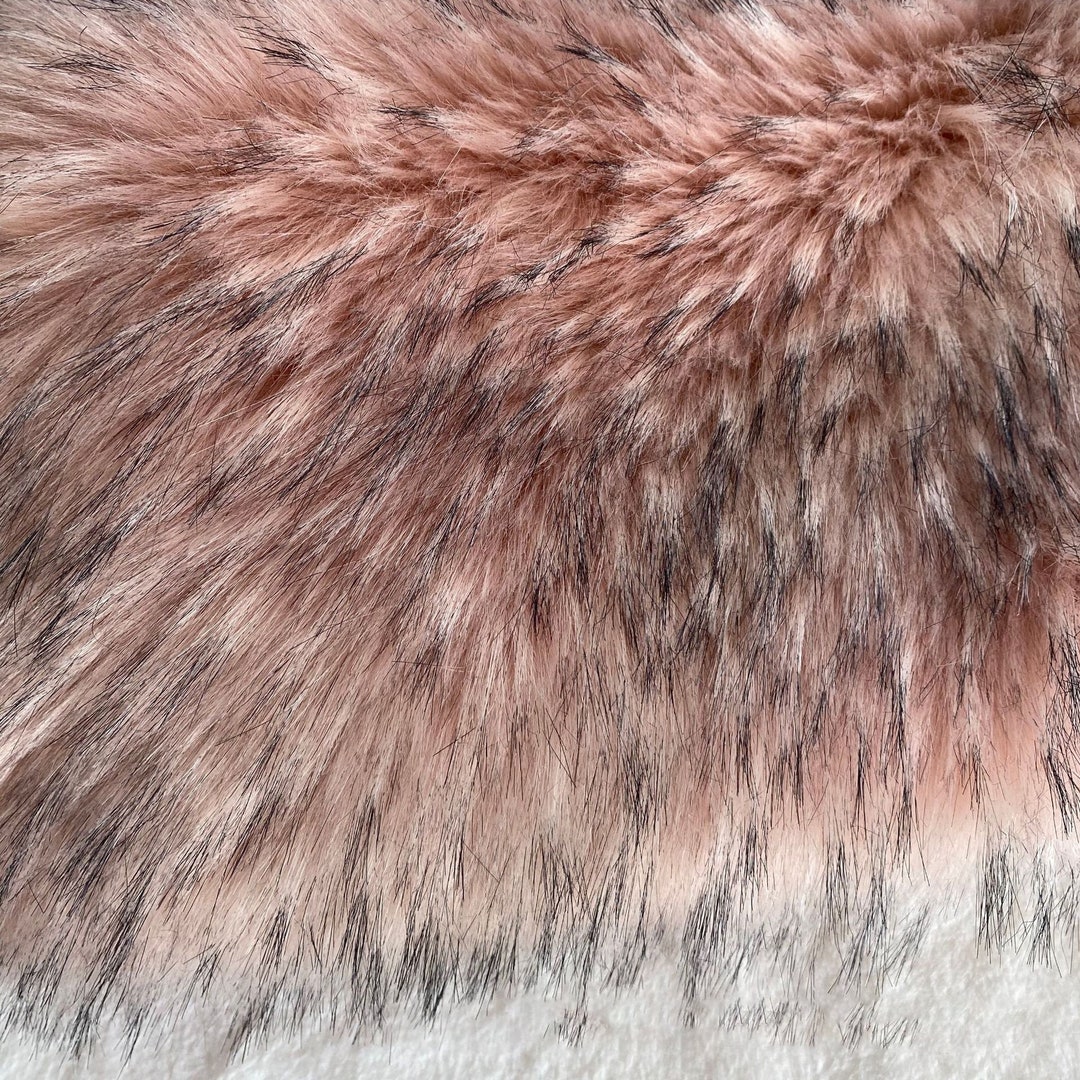 Colorful Raccoon Furs,high Density Wolf Fur,tickened Long Pile Faux Fur ...