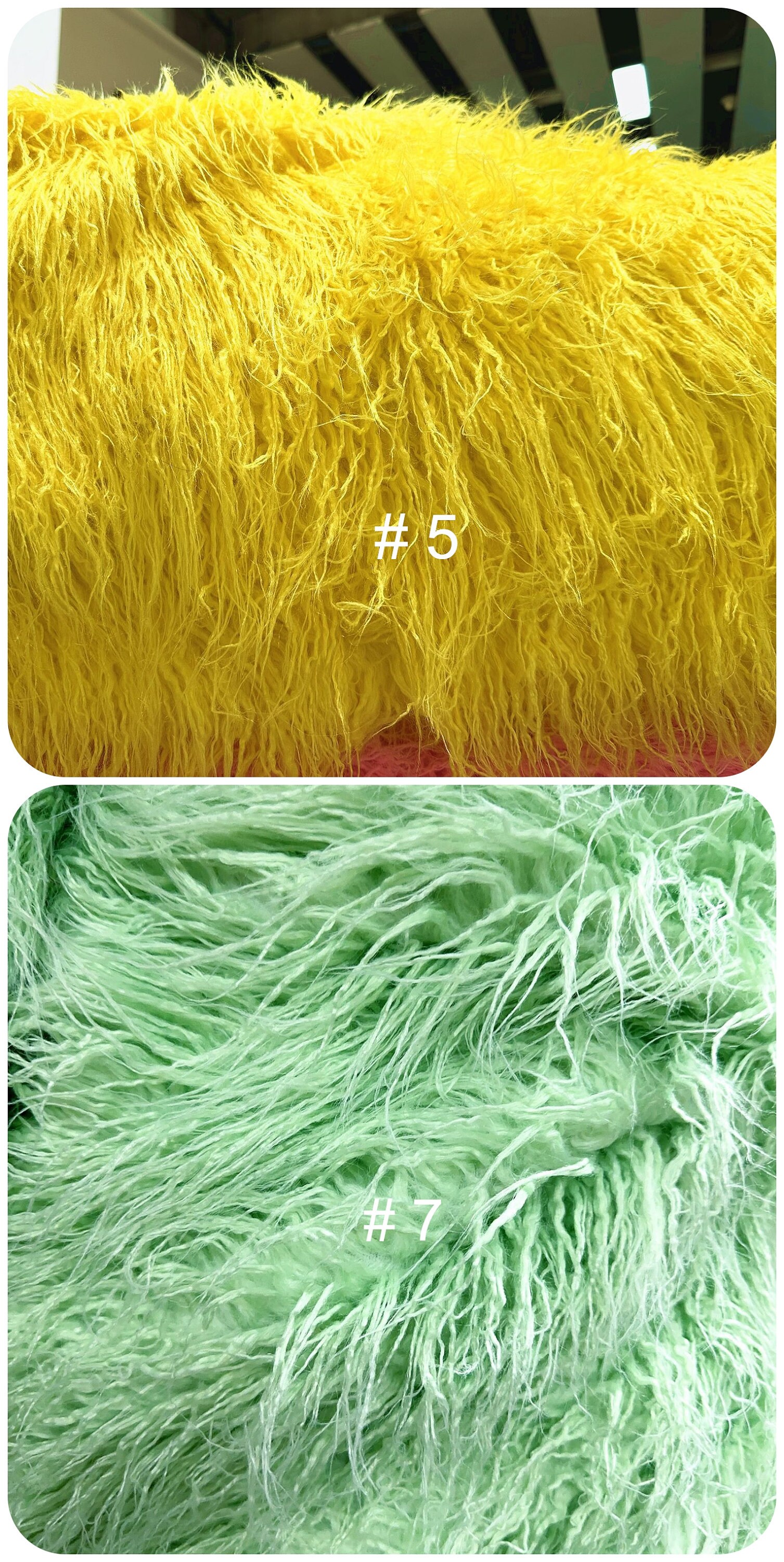 Mongolian Faux Fur, Super Long Pile Wool Craft Fur Fabric for Fashion ...
