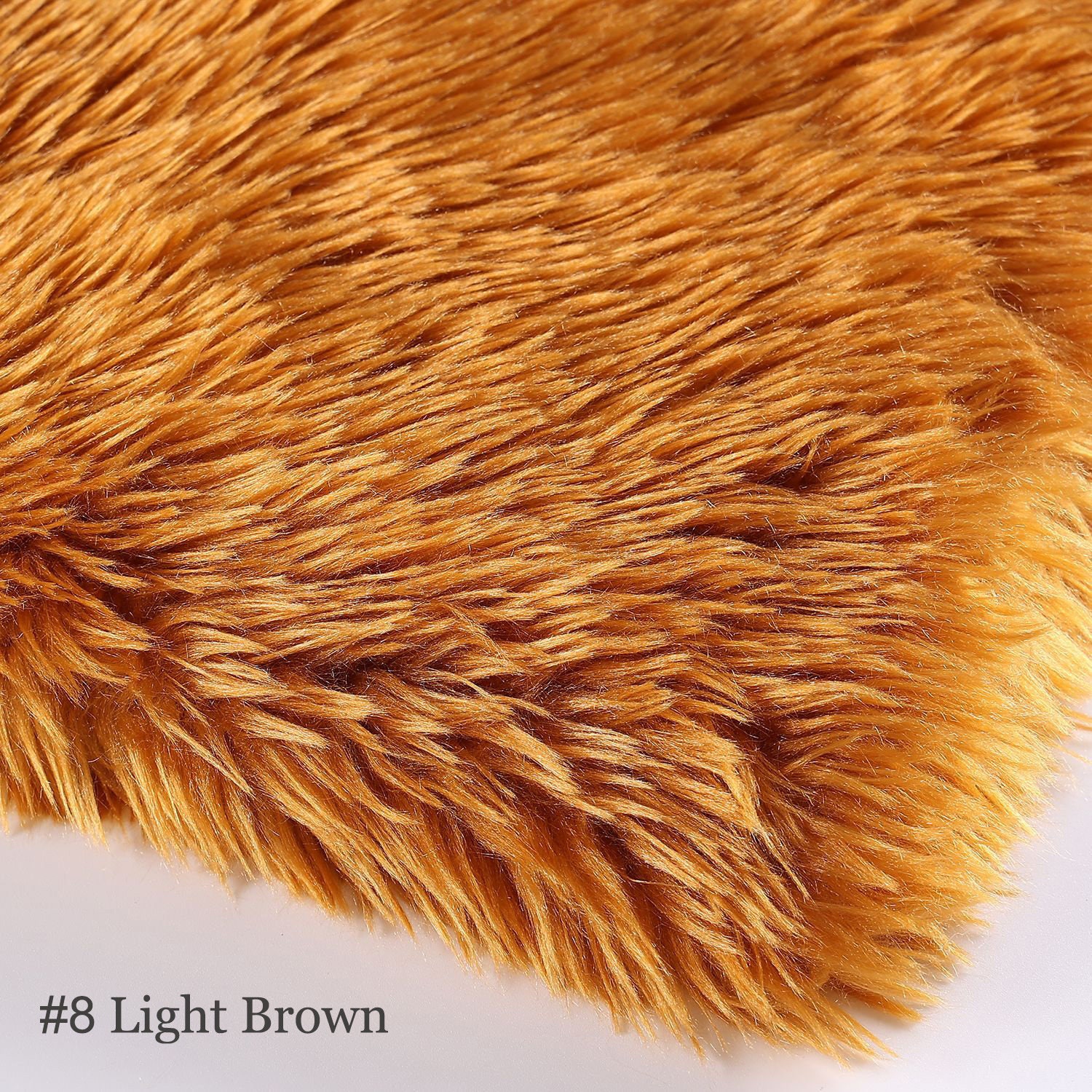 Long Pile Shaggy Faux Fur Fabric Solid Fake Fur for Plush - Etsy