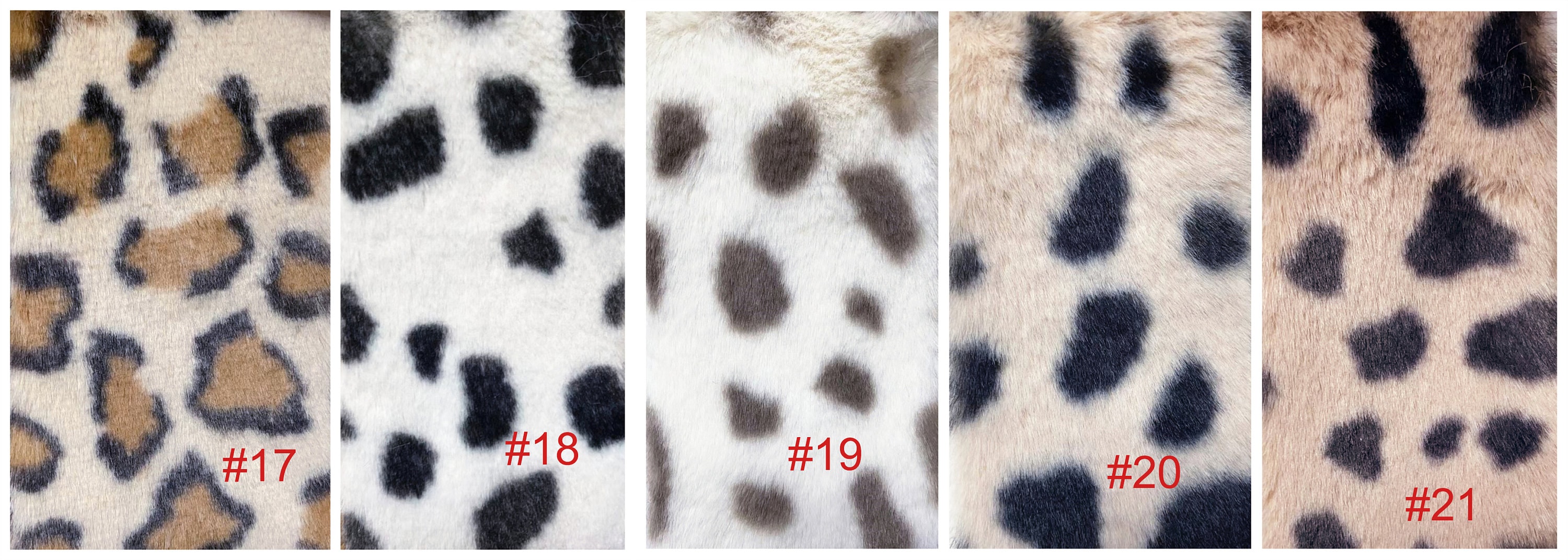 Leopard Print Rabbit Fur Fabric,zebra Tiger Printed Faux Fur for Down ...