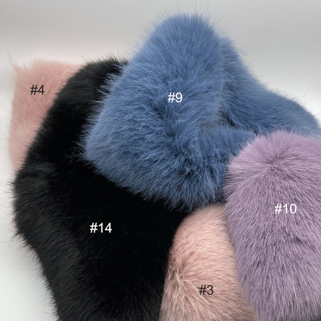 Fluffy Long Pile Faux Fox Fur,super High Density Furry Fur for DIY ...