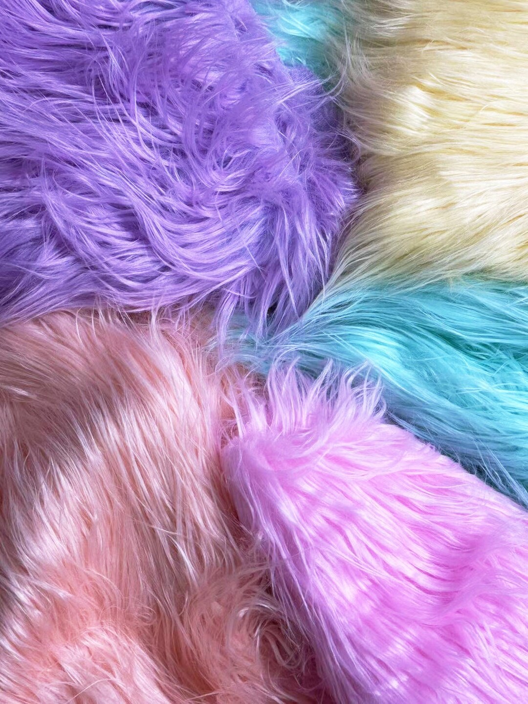 Shaggy Faux Fur Fabric,super Long Pile Fur,soft Fluffy Fur Supplies for ...