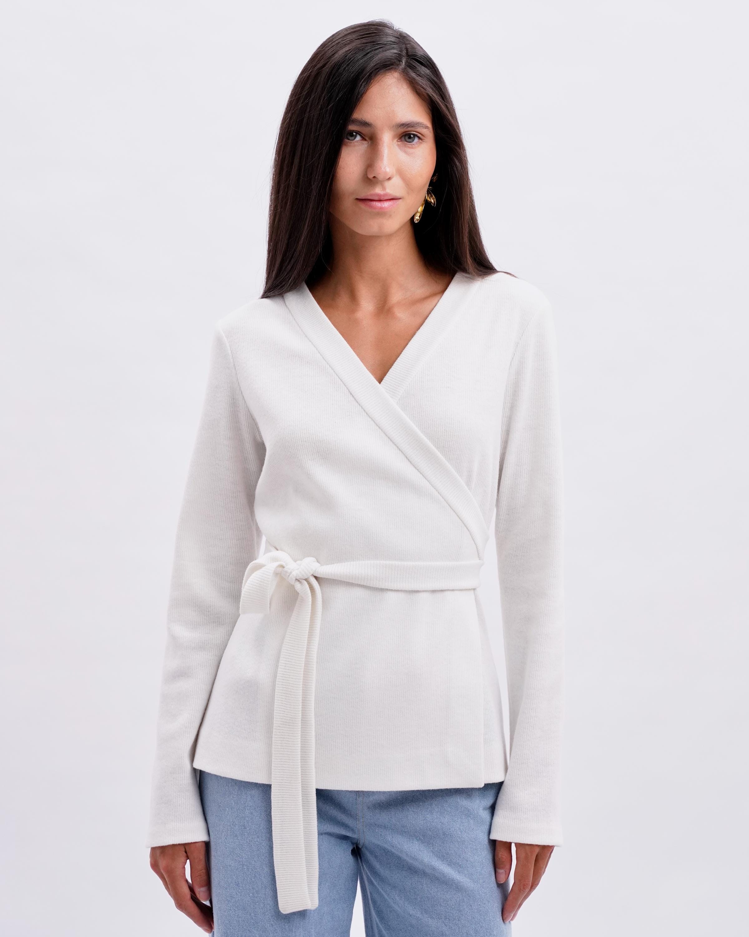 Wrap Cardigan Sewing Pattern PDF | Tie Front Sweater | Sizes 50 / 52 ...