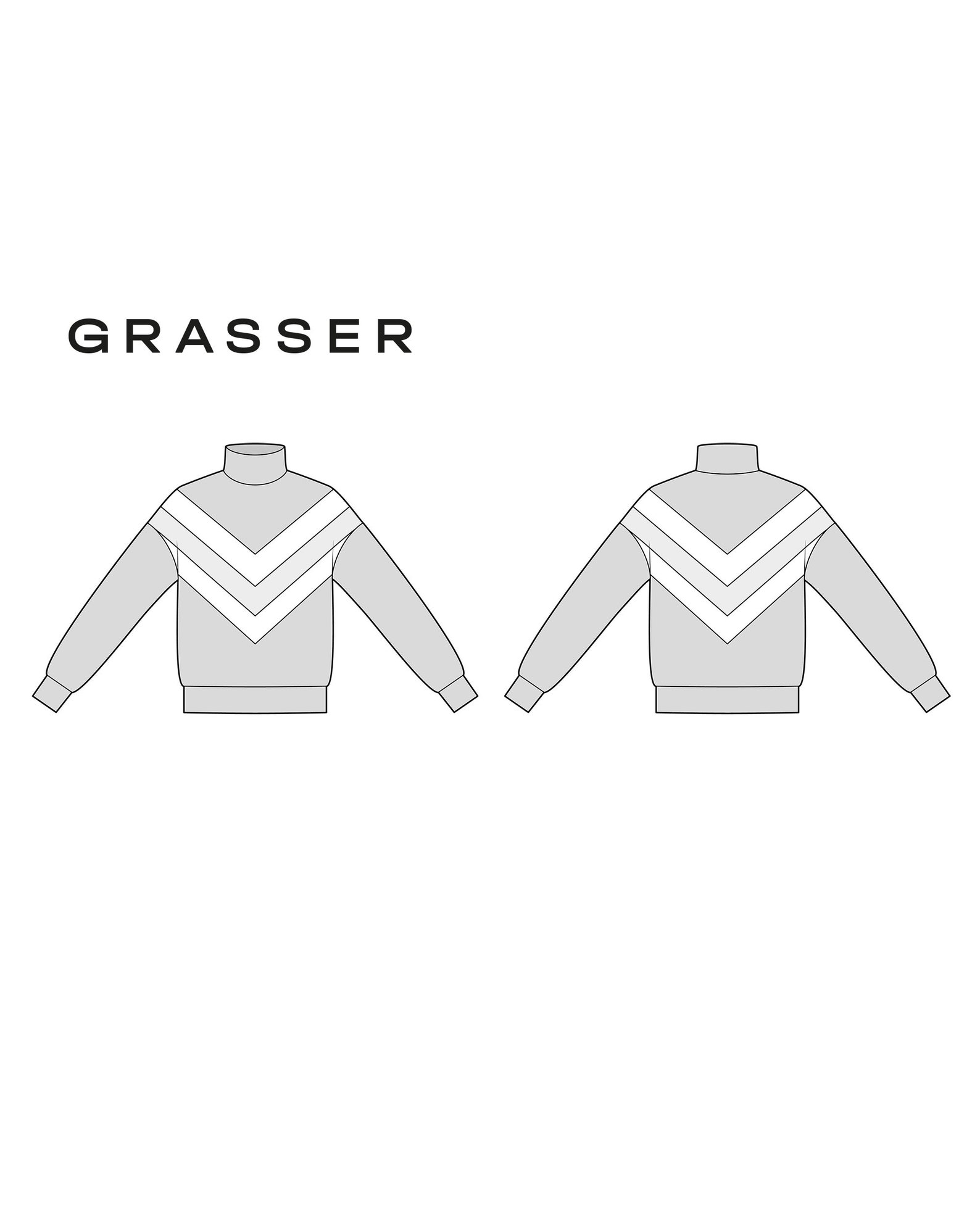 Sweater Pdf Sewing Pattern No.961 Sizes 50 / 52 / 54 RU - Etsy