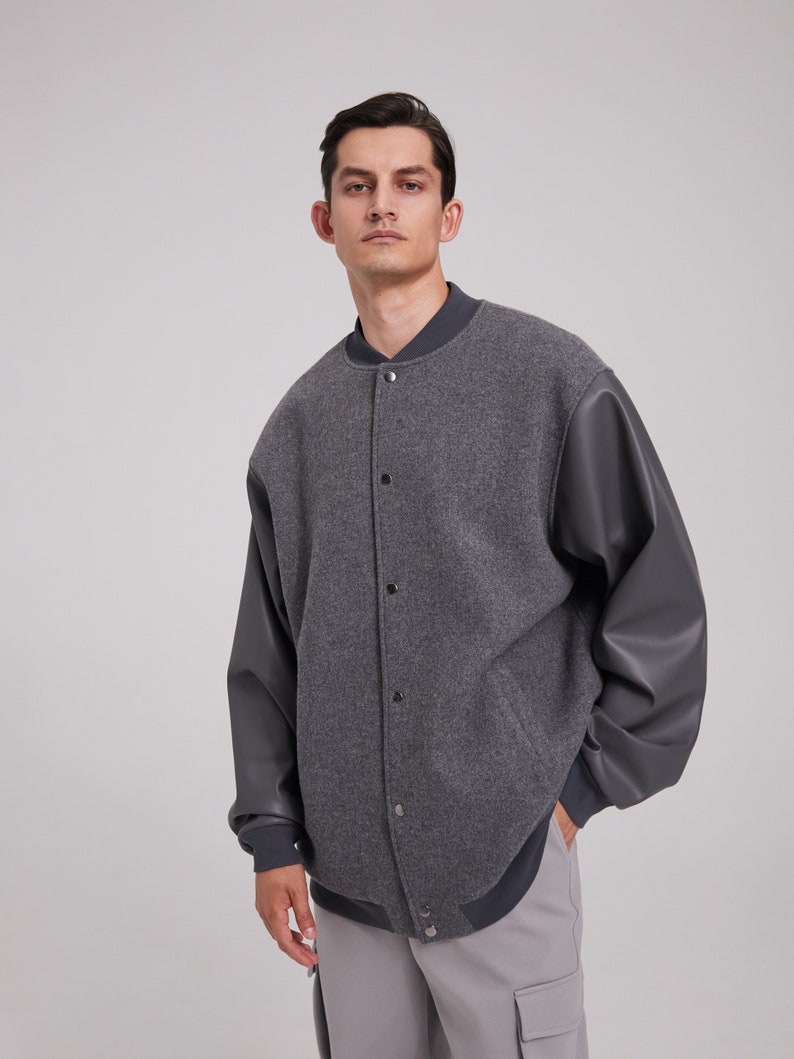 Varsity Jacket Pdf Sewing Pattern for Men Sizes 52 / 54 / 56 - Etsy