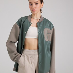 Varsity Jacket Pdf Sewing Pattern for Women | Sizes 42 / 44 / 46 (RU ...