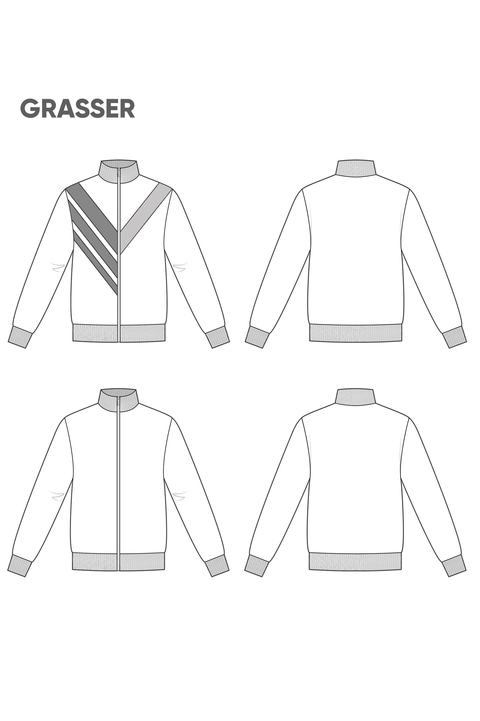 Track Jacket Sewing Pattern for Men Sizes 56 / 58 / 60 RU - Etsy