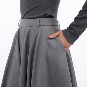 Flared Skirt Pdf Sewing Pattern for Beginners | Sizes 38 / 40 / 42 (RU ...