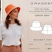 Bucket Hat Digital Sewing Pattern Sizes 58 / 59 / 60 Model No. 690 ...