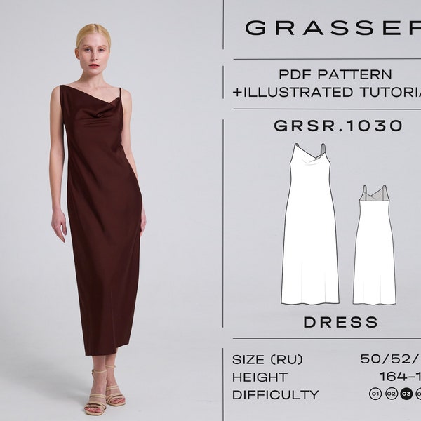 Bias Cut Top Pattern - Etsy