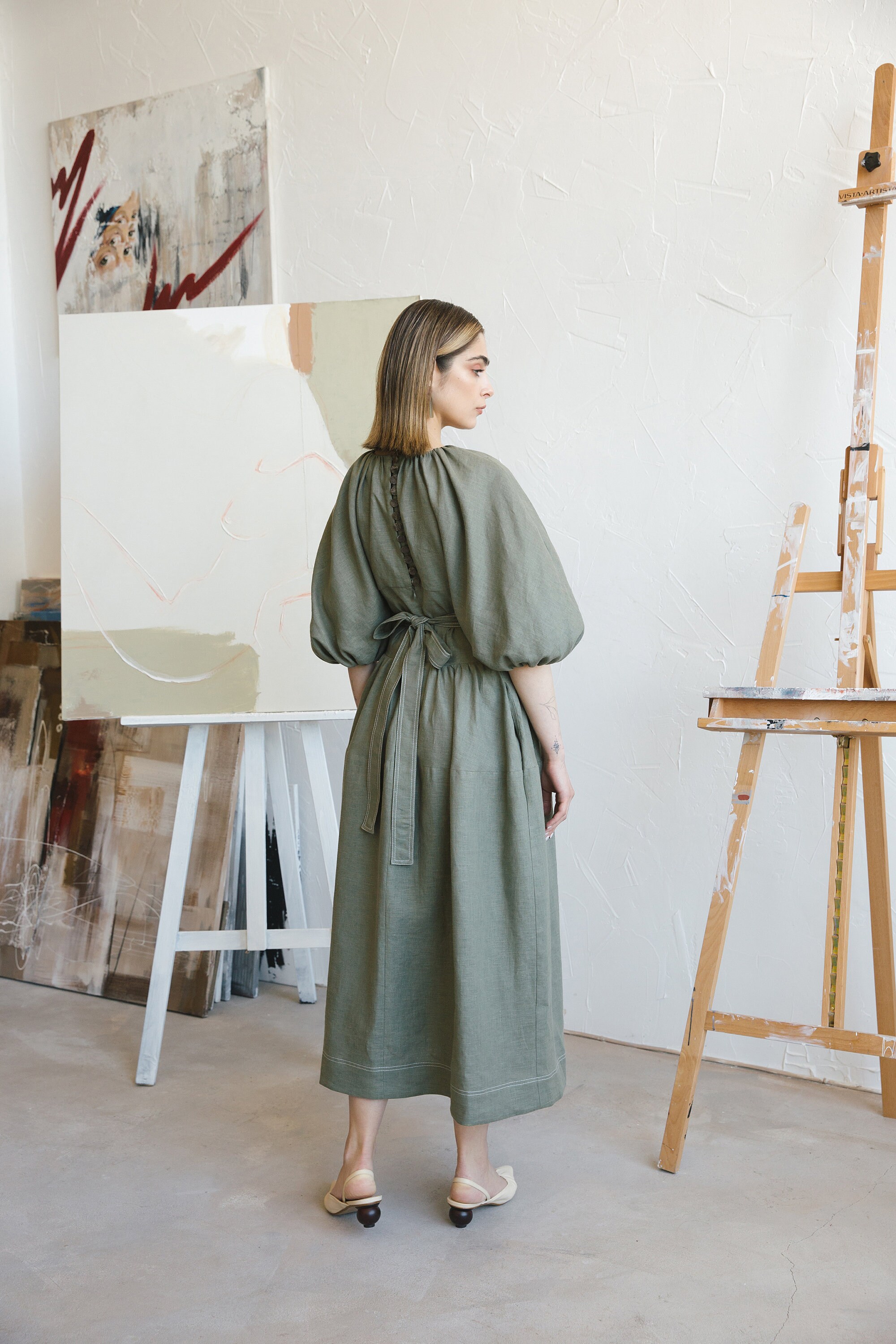 Cut-out Back Dress Sewing Pattern – PDF Digital Download – Sizes 48 ...