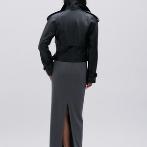 Leather Jacket Pdf Sewing Pattern for Women | Sizes 46 / 48 / 50 (RU ...