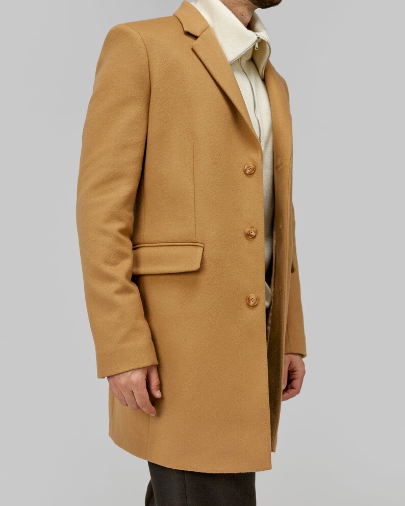 Men's Single-breasted Coat PDF Sewing Pattern | Sizes 52 / 54 / 56 (RU ...