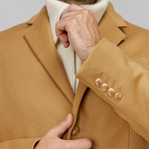 Men's Single-breasted Coat PDF Sewing Pattern | Sizes 52 / 54 / 56 (RU ...