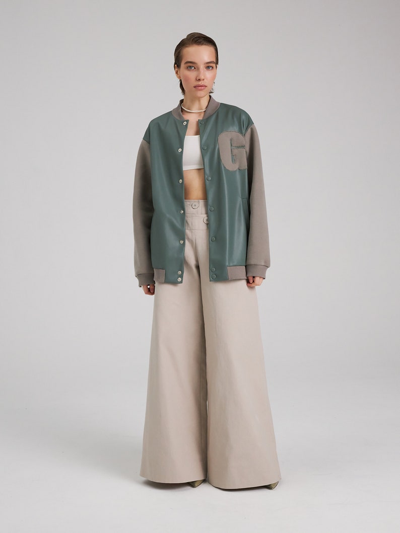 Varsity Jacket Pdf Sewing Pattern for Women Sizes 46 / 48 / - Etsy