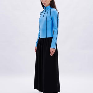 PDF Sewing Pattern | Sporty Midi Dress With Long Sleeves | Sizes 46 ...