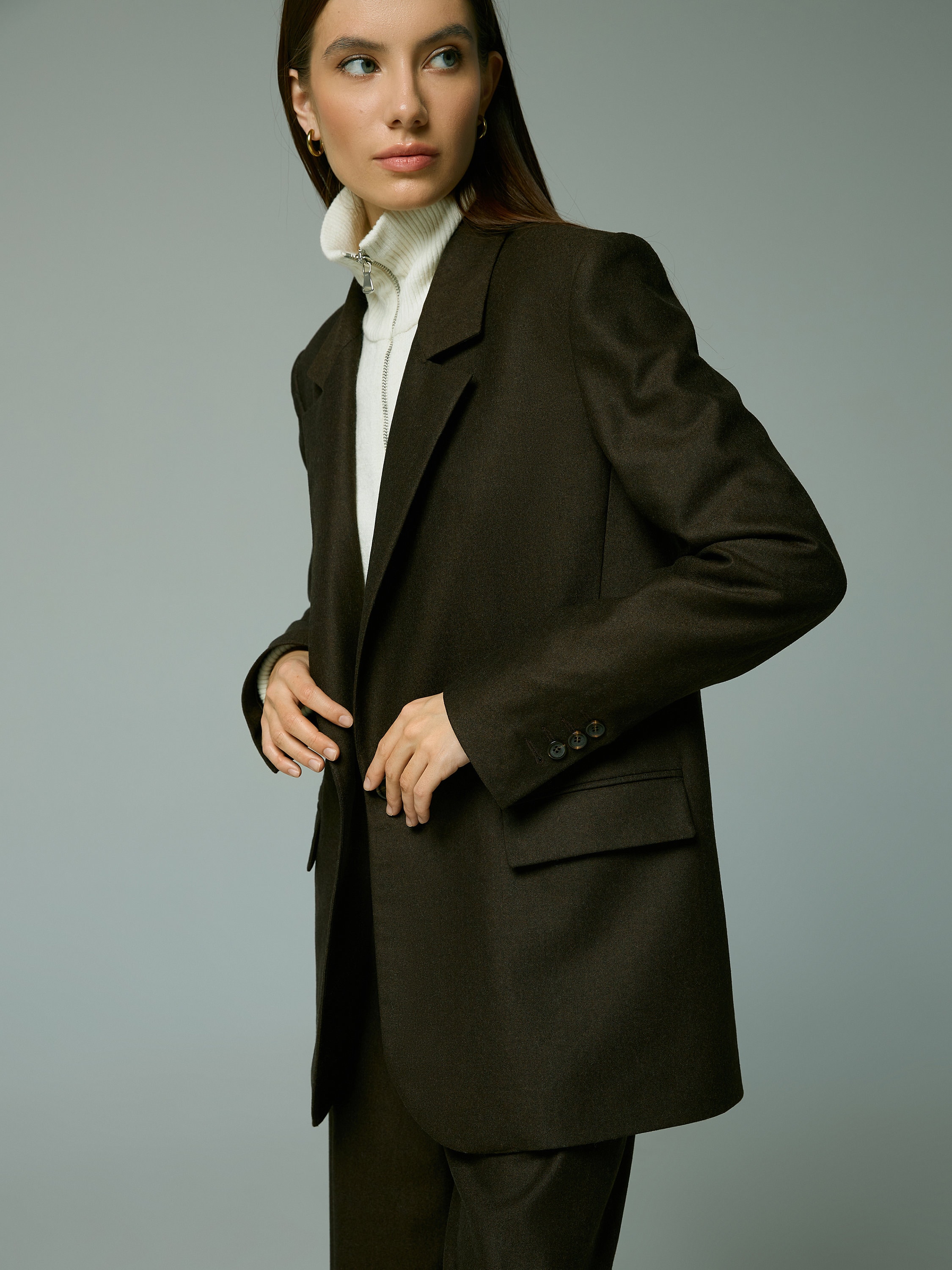 Suit Jacket Pdf Sewing Pattern for Women With Tutorial Sizes 42 / 44 / 46 (RU) | Model No. 870 ...