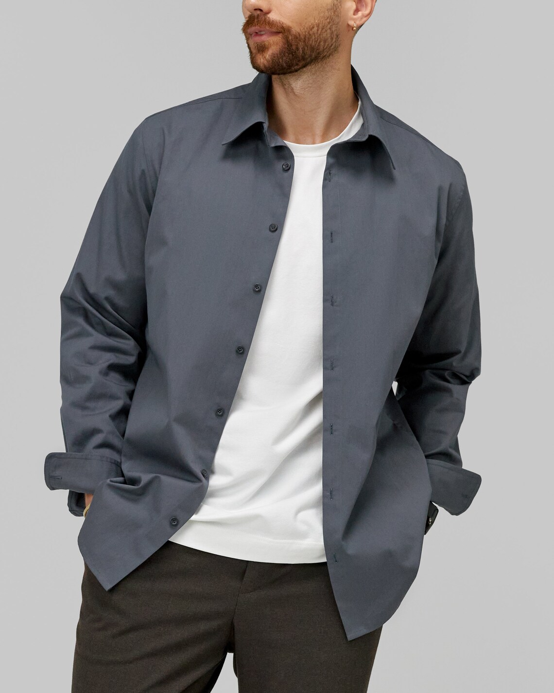 Shirt Pdf Sewing Pattern for Men | Sizes 48 / 50 / 52 (RU) | Model No ...