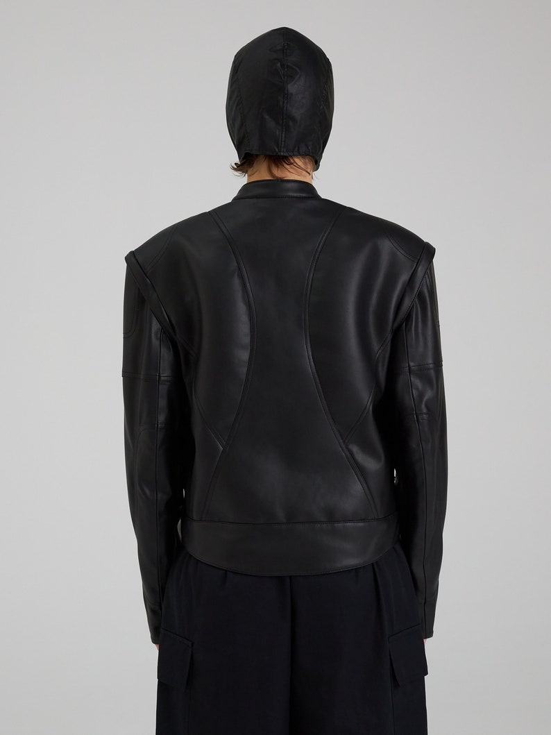 Leather Jacket Pdf Sewing Pattern for Women Sizes 50 / 52 / - Etsy