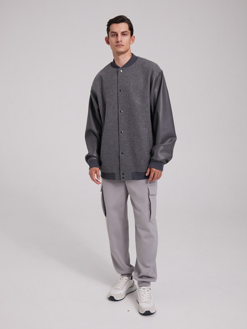 Varsity Jacket Pdf Sewing Pattern for Men Sizes 52 / 54 / 56 - Etsy