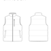 Puffer Vest Pdf Sewing Pattern for Men | Sizes 48 / 50 / 52 (RU ...