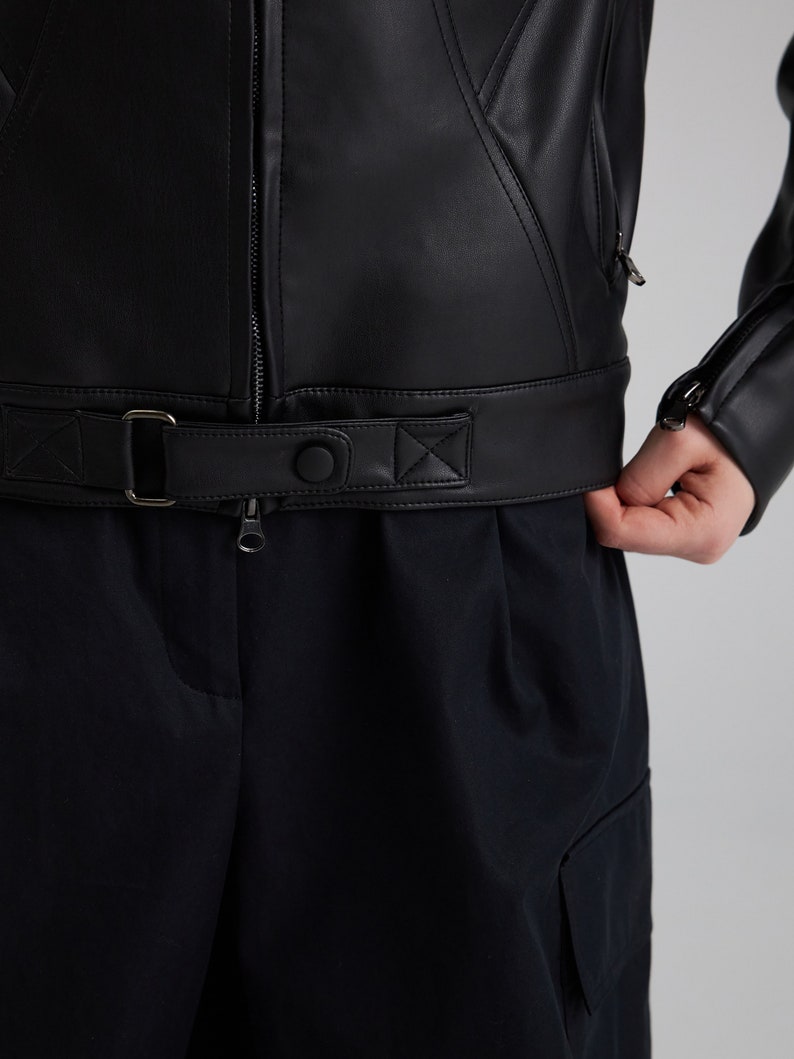 Leather Jacket Pdf Sewing Pattern for Women Sizes 50 / 52 / - Etsy