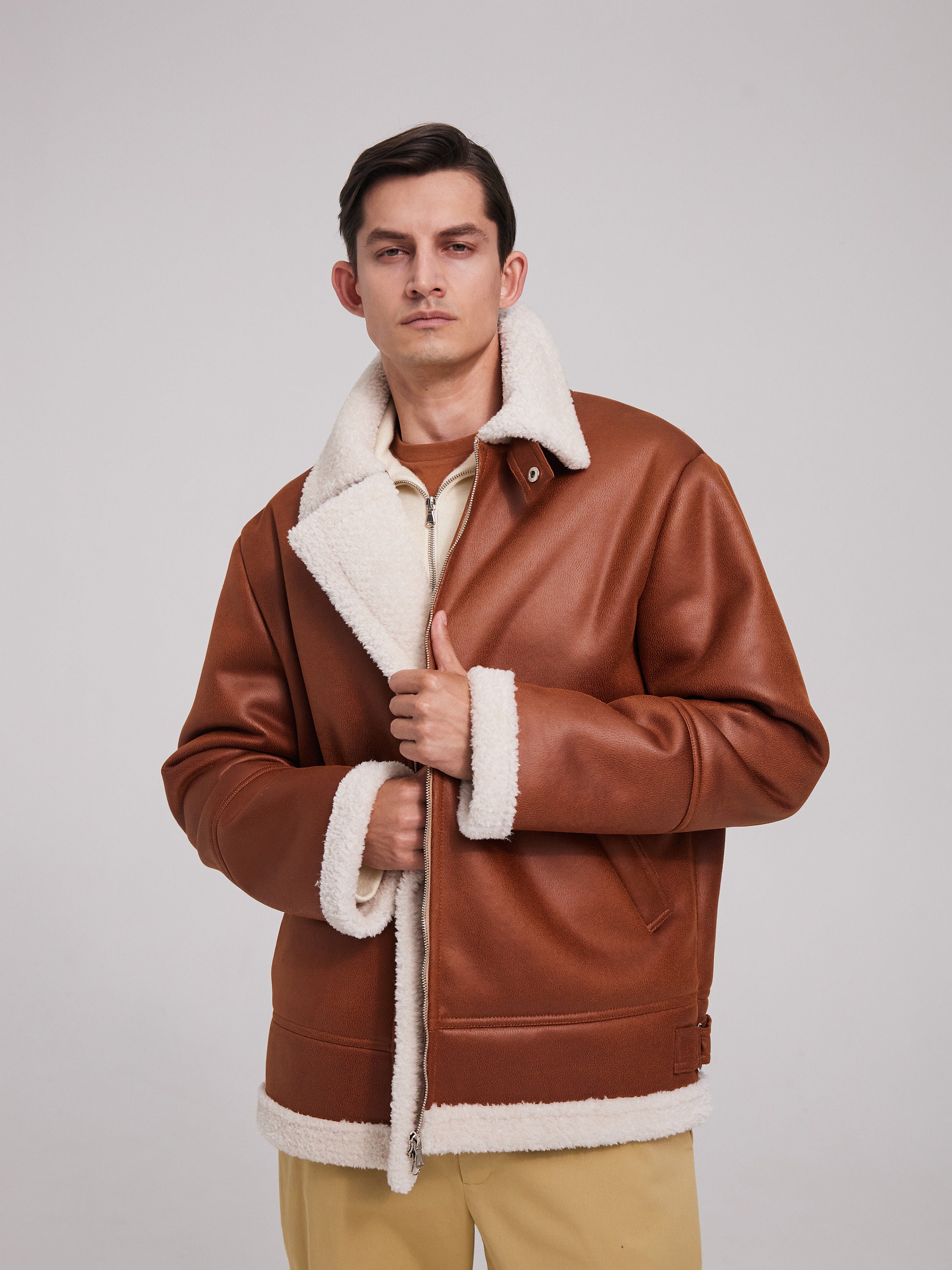 Aviator Jacket Pdf Sewing Pattern for Men | Sizes 56 / 58 / 60 (RU ...