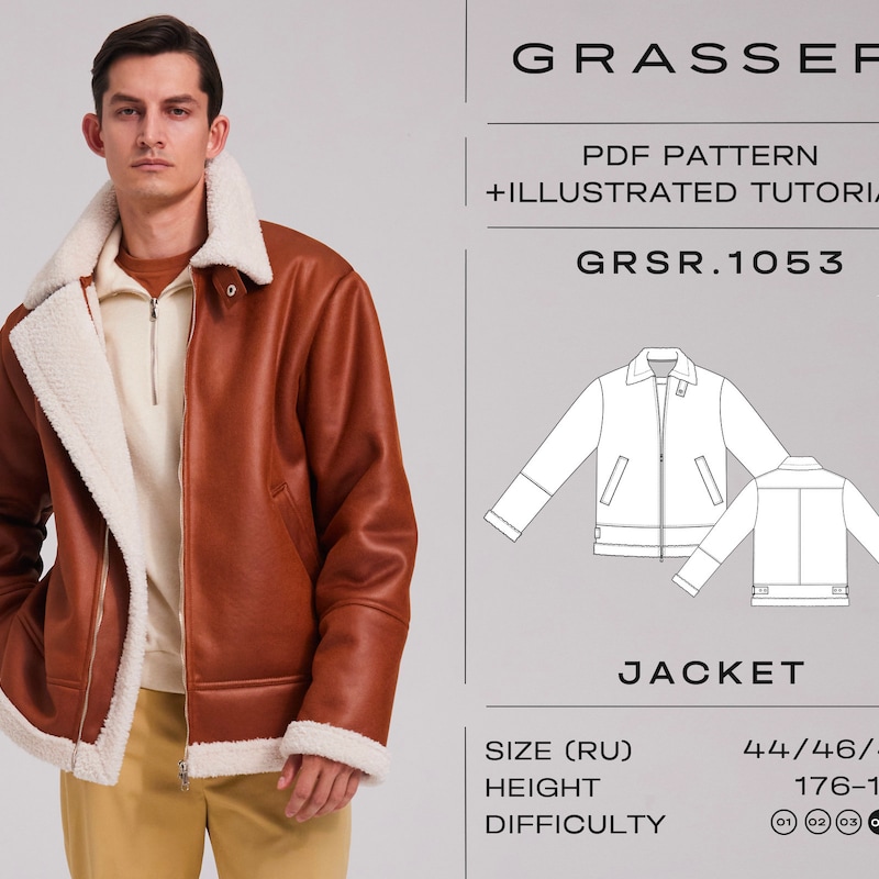 Military Jacket Pattern - Etsy