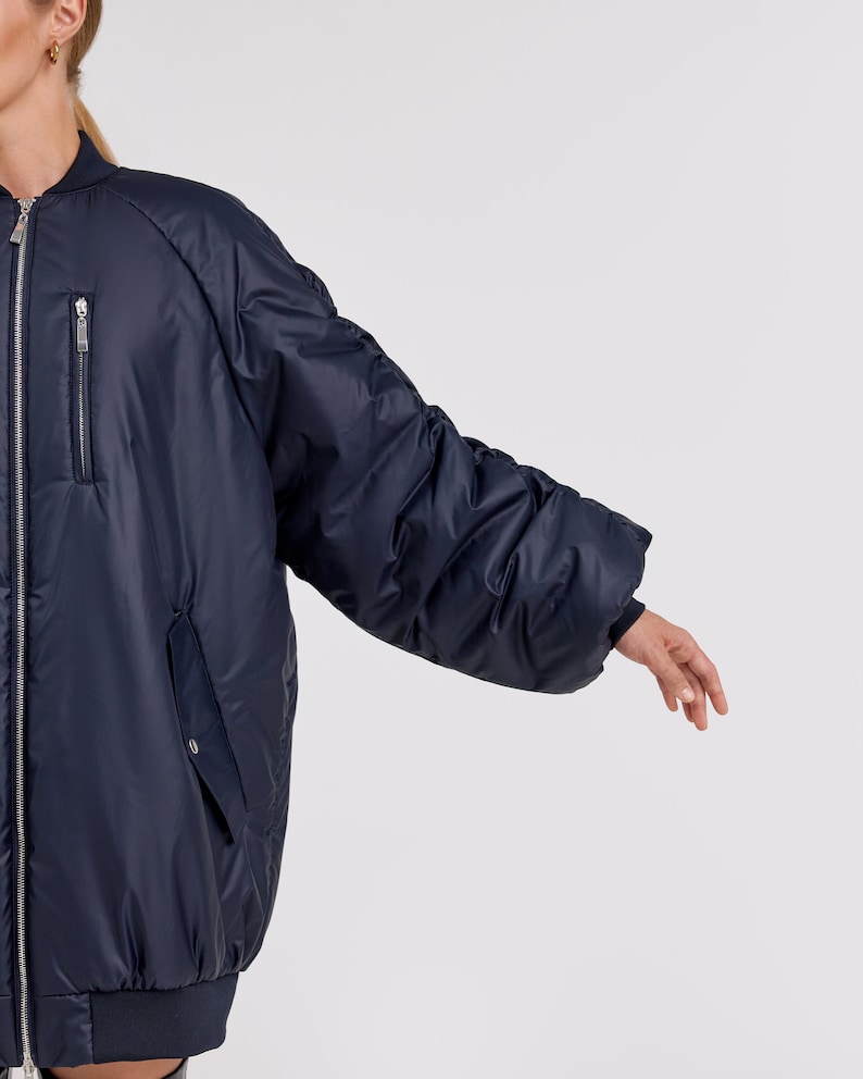 Bomber Jacket Pdf Sewing Pattern for Women Sizes 46 / 48 / 50 - Etsy