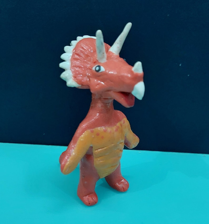 The Pee Wee Herman Show dinosaur Family Clay Art - Etsy