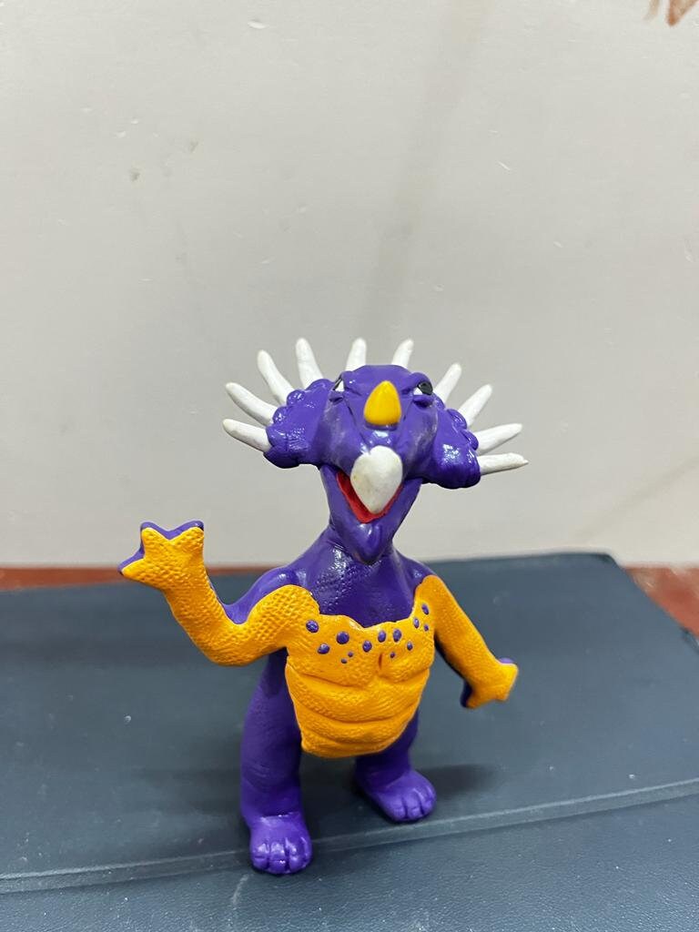 The Pee Wee Herman Show dinosaur Family Clay Art - Etsy