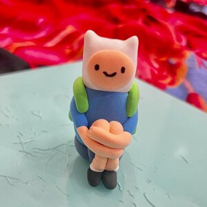 Finn , Jake and BMO Made With Clay Adventure Time - Etsy