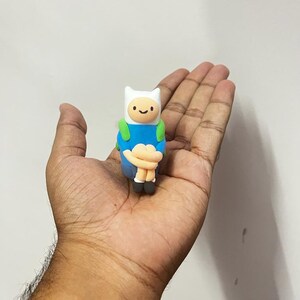 Finn , Jake and BMO Made With Clay Adventure Time - Etsy