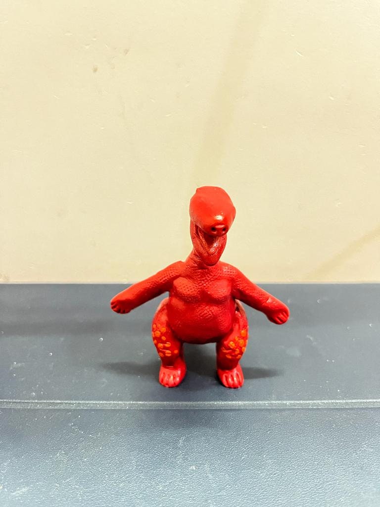 The Pee Wee Herman Show dinosaur Family Clay Art - Etsy