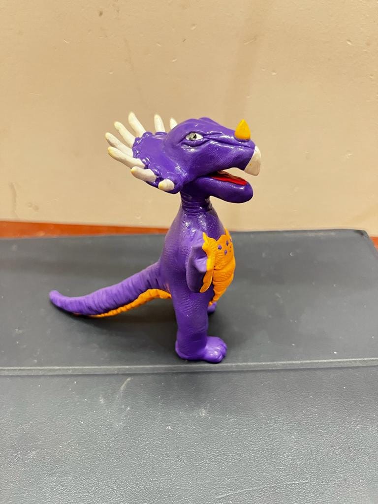 The Pee Wee Herman Show dinosaur Family Clay Art - Etsy