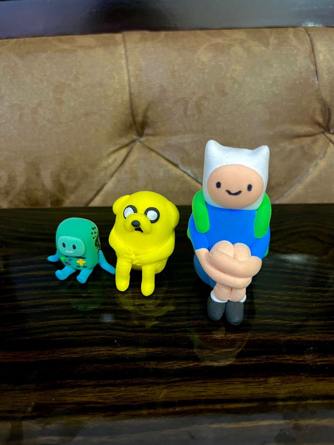 Finn , Jake and BMO Made With Clay Adventure Time - Etsy