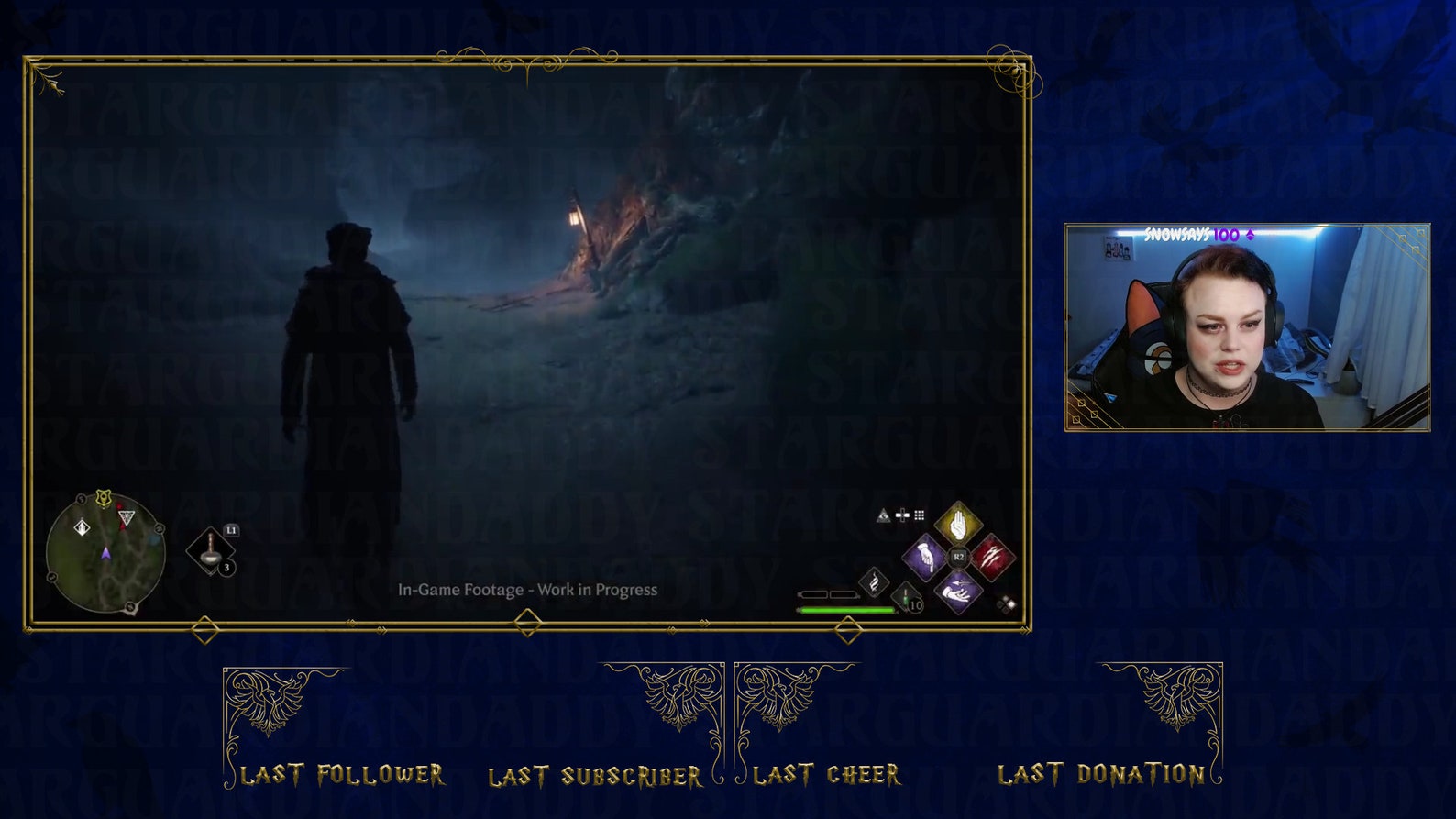 Ravenclaw Themed Stream Overlay - Hogwarts Legacy - Harry P Layout ...