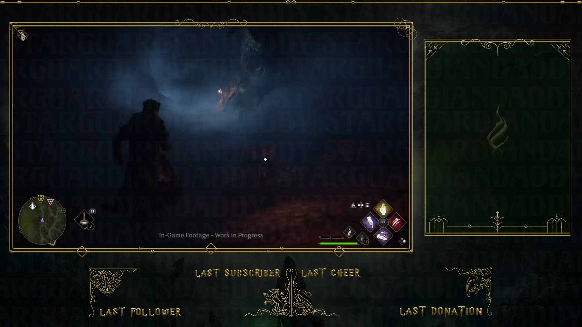 Hogwarts Legacy Themed Overlay - Harry P Layout - Twitch / Youtube - Etsy