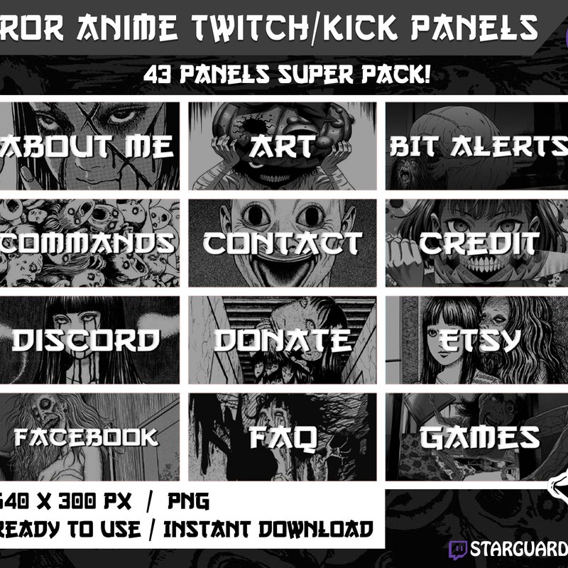 Rules Panel Twitch - Etsy