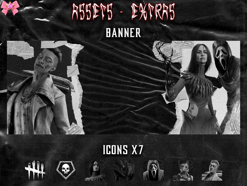 NEW Dead by Daylight Killer/survivor DBD Theme Over 90 Assets Twitch ...