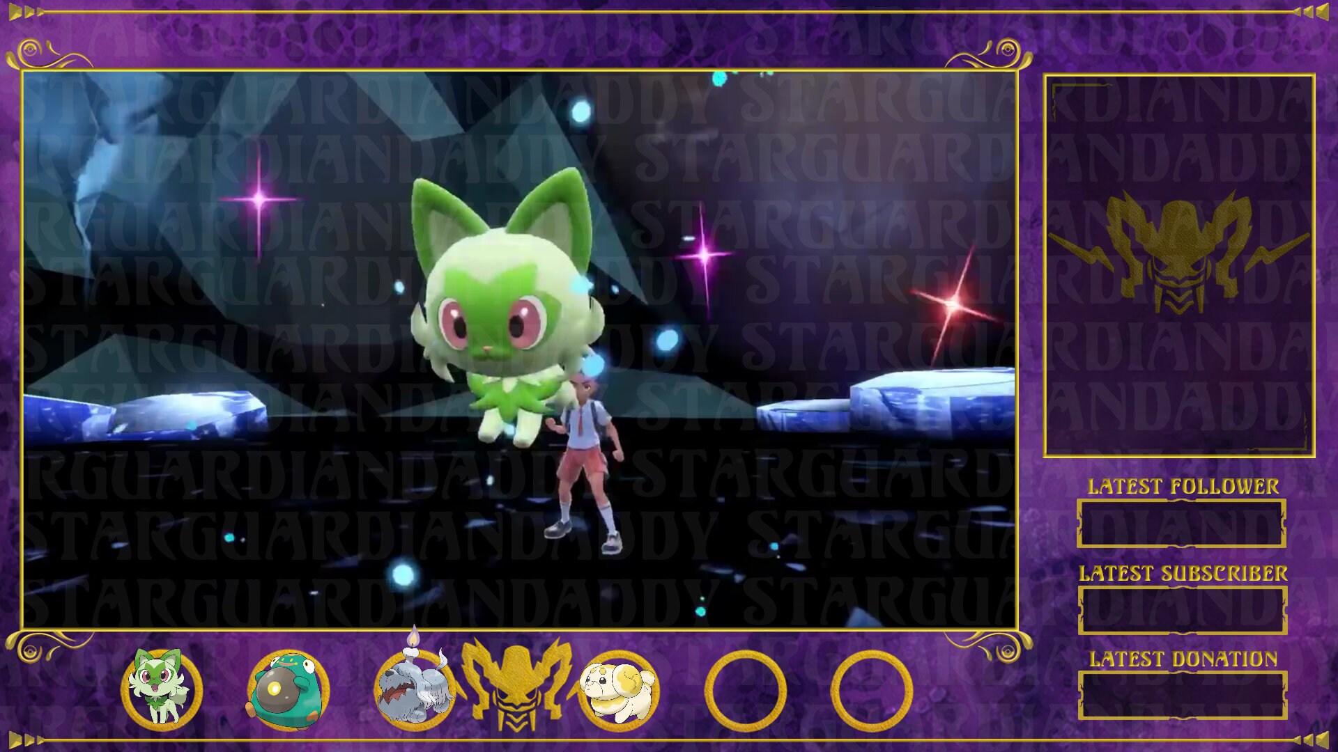 Pokemon Violet Theme - Twitch / Youtube Overlay - Stream Overlay ...