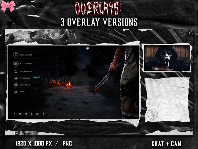 NEW Dead by Daylight Killer/survivor DBD Theme Over 90 Assets Twitch ...