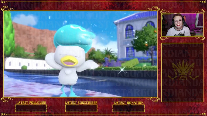 Pokemon Scarlet Theme - Twitch / Youtube Overlay - Stream Overlay ...