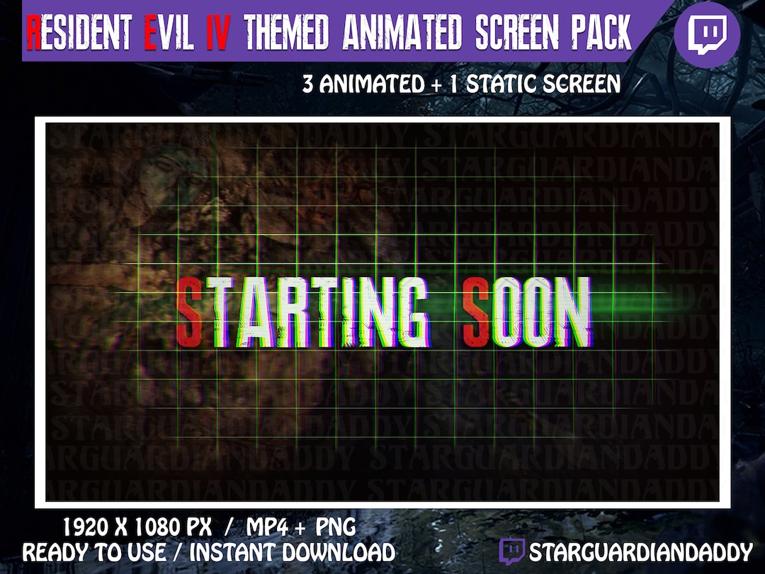 Resident Evil 4 Remake - Resi - DBD Theme - Twitch Animated Stream ...